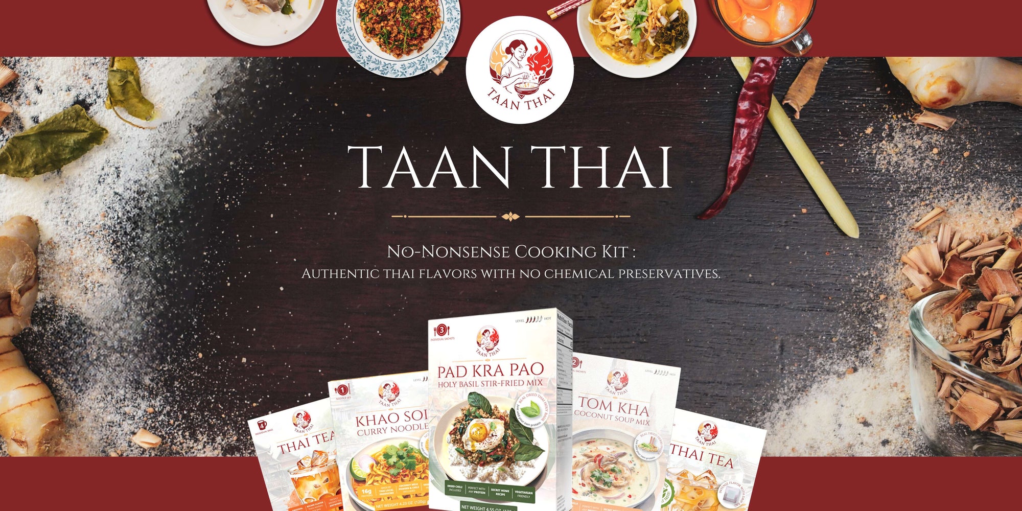 TAAN THAI - REAL EASY THAI COOKING MEAL KIT